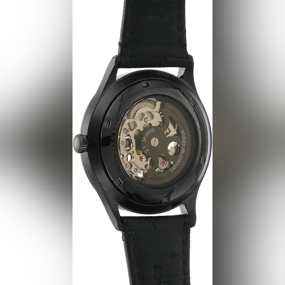 Emporio Armani | Accessories | Emporio Armani Meccanico Ar923 Skeleton ...